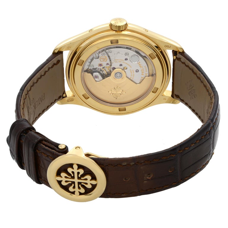 Patek Philippe Annual Calendar 18K Yellow Gold Automatic Watch 5146J ...