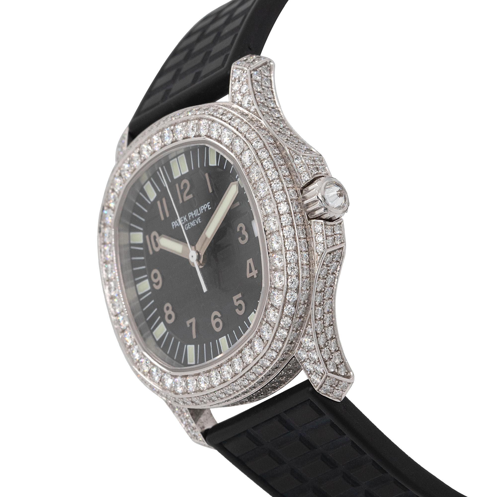 Patek Philippe 5069G Aquanaut Stainless Steel Automatic Ladies Watch ...