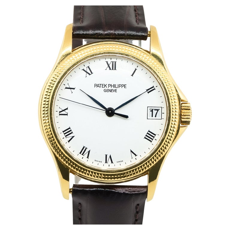 Patek Philippe 5117j-001 Vintage 18 Karat Gold Watch in Stock For Sale ...