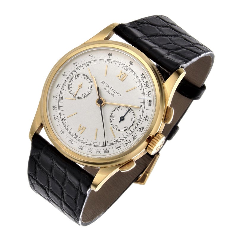 Patek Philippe 530J Jumbo Chronograph Watch For Sale at 1stdibs