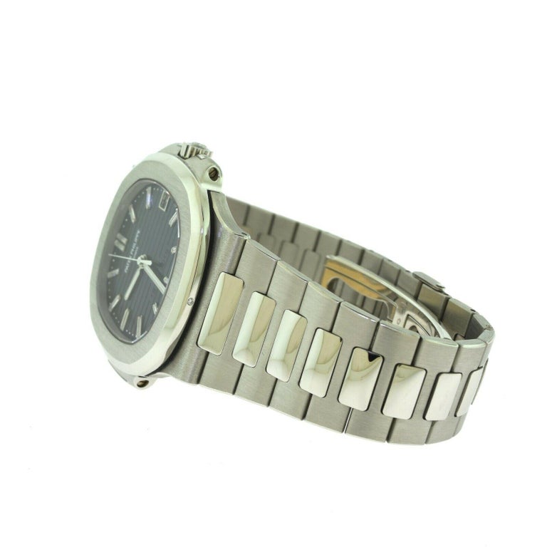 Patek Philippe 5711 Nautilus 40 Anniversary Platinum Watch Box/Cert 'P ...