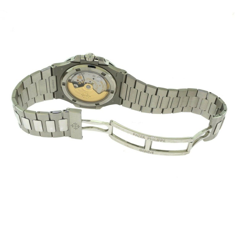 Patek Philippe 5711 Nautilus 40 Anniversary Platinum Watch Box/Cert 'P ...