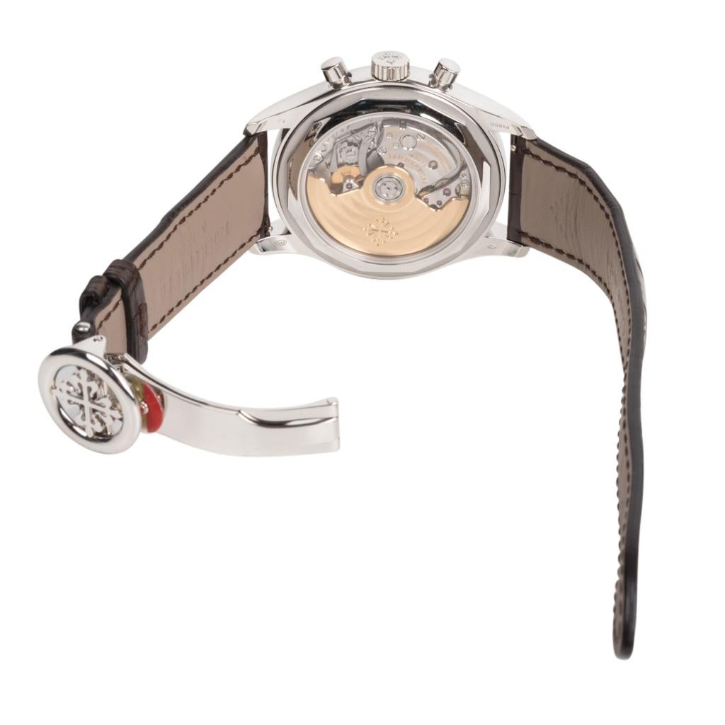 Patek Philippe 5960P-001 Annual Calendar Chronograph Platinum Watch at ...