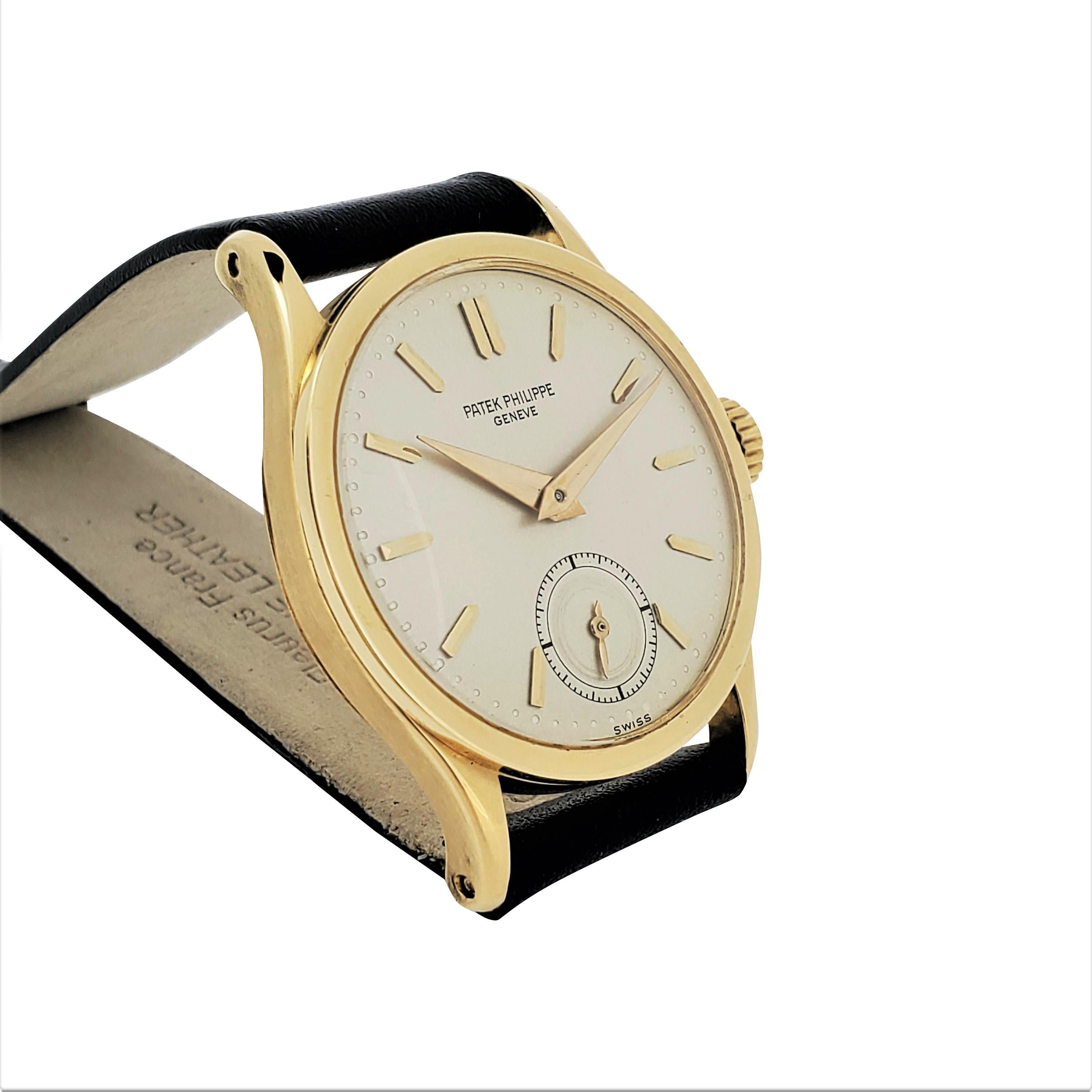 Patek Philippe 96J; The 1st Calatrava Watch, Circa 1951-2 at 1stDibs | patek 96, patek philippe ...