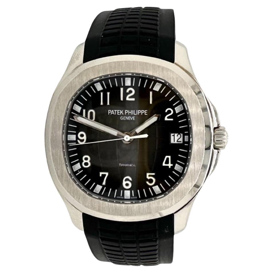 Patek Philippe Aquanaut 5167a-001 Black Tiffany and Co. Dial Watch For ...