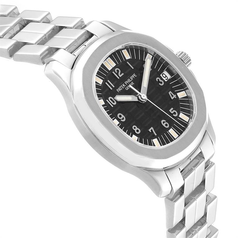 Patek Philippe Aquanaut Jumbo Steel Men's Watch 5065 For Sale at 1stDibs