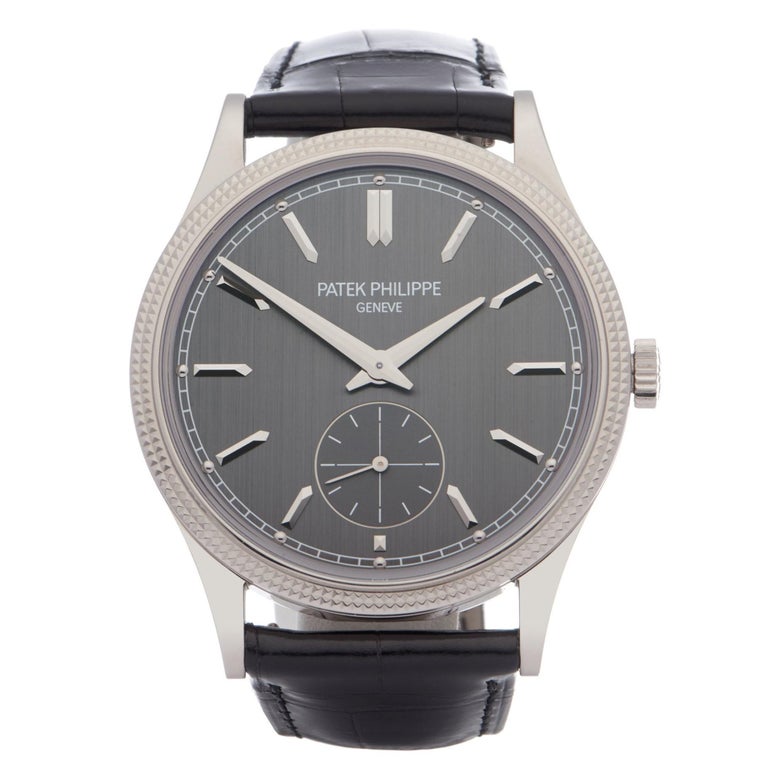 Patek Philippe Calatrava 0 6119G-001 Men White Gold 0 Watch at 1stDibs ...