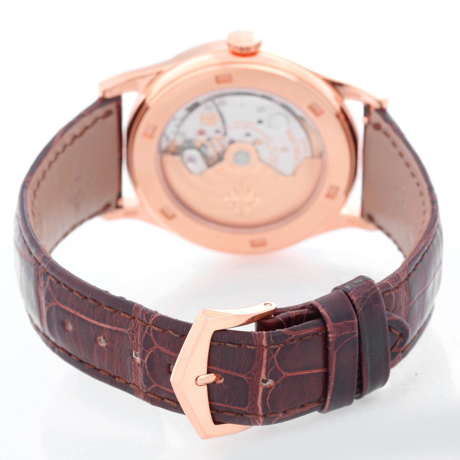 Patek Philippe Calatrava 18k Gold Men's Automatic Watch 5296R-010 ‘or ...