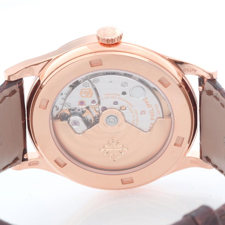 Patek Philippe Calatrava 18k Gold Men's Automatic Watch 5296R-010 ‘or ...