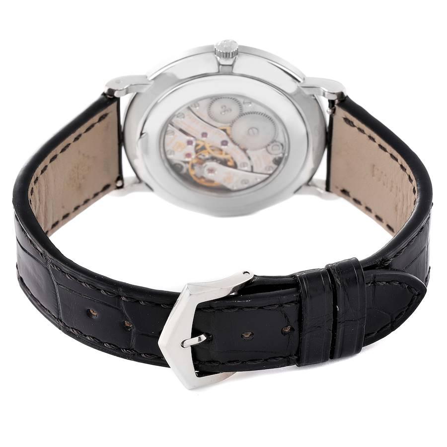 Patek Philippe Calatrava 18k White Gold White Dial Mens Watch 5116 For ...