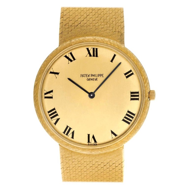 Patek Philippe Calatrava 3520, Certified and Warranty at 1stDibs