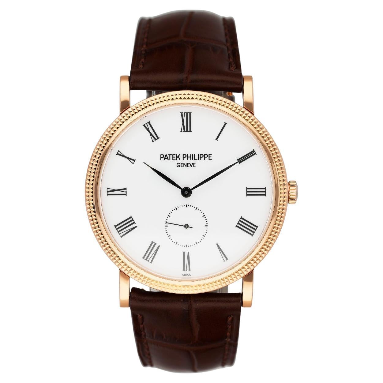 Patek Philippe Calatrava 18 Karat Rose Gold 5117R at 1stDibs