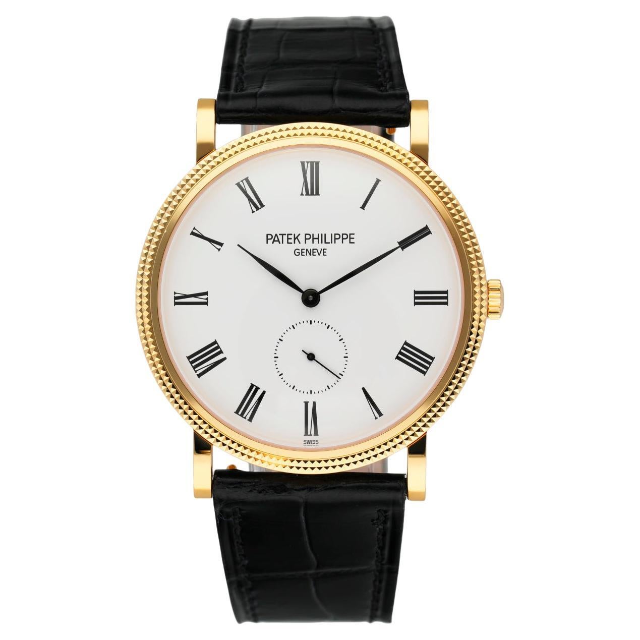Patek Philippe 18 Karat Watch with Original Box and Papers For Sale at ...