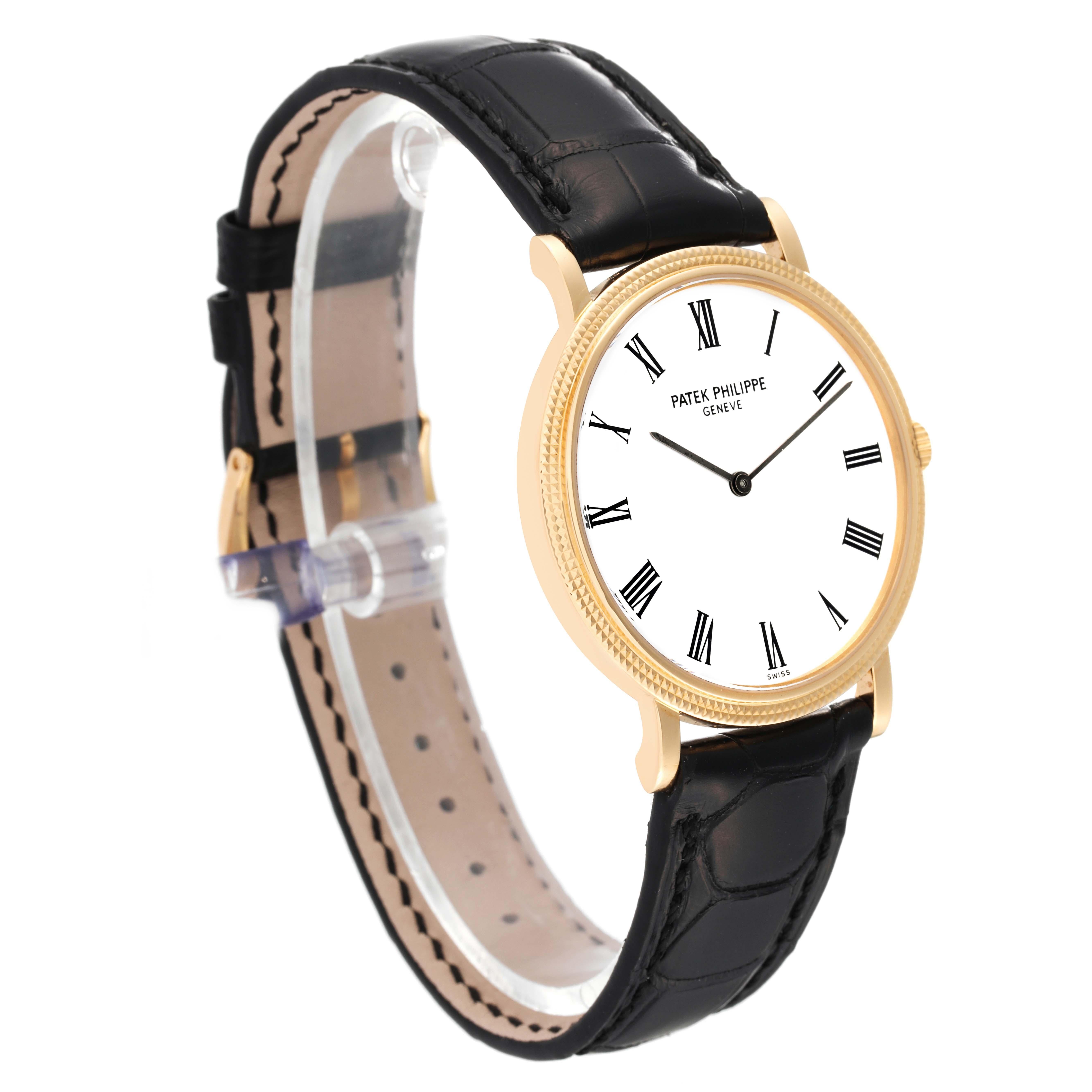 Patek Philippe Calatrava Automatic Yellow Gold Mens Watch 5120 For Sale ...