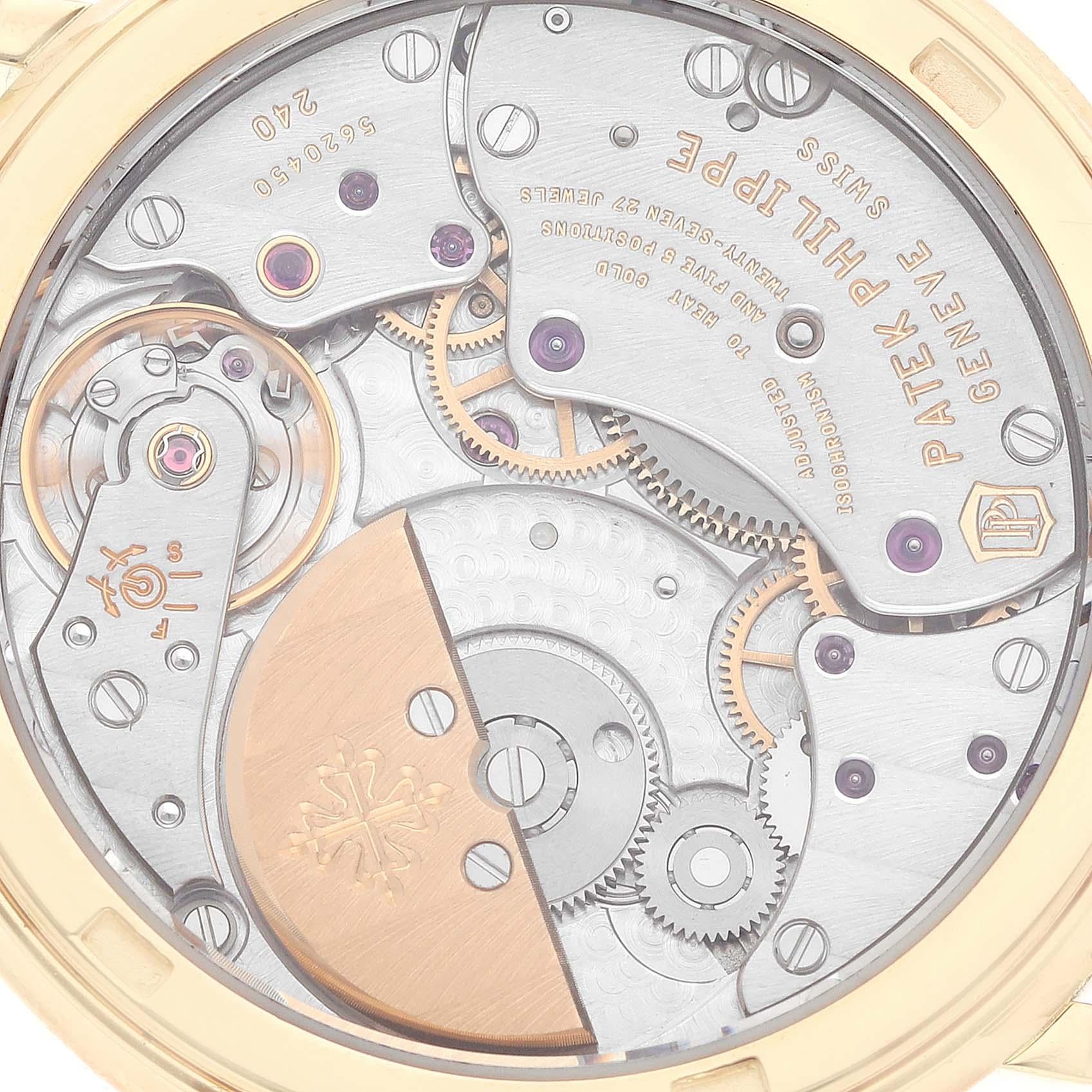 Patek Philippe Calatrava Automatic Yellow Gold Mens Watch 5120 For Sale ...