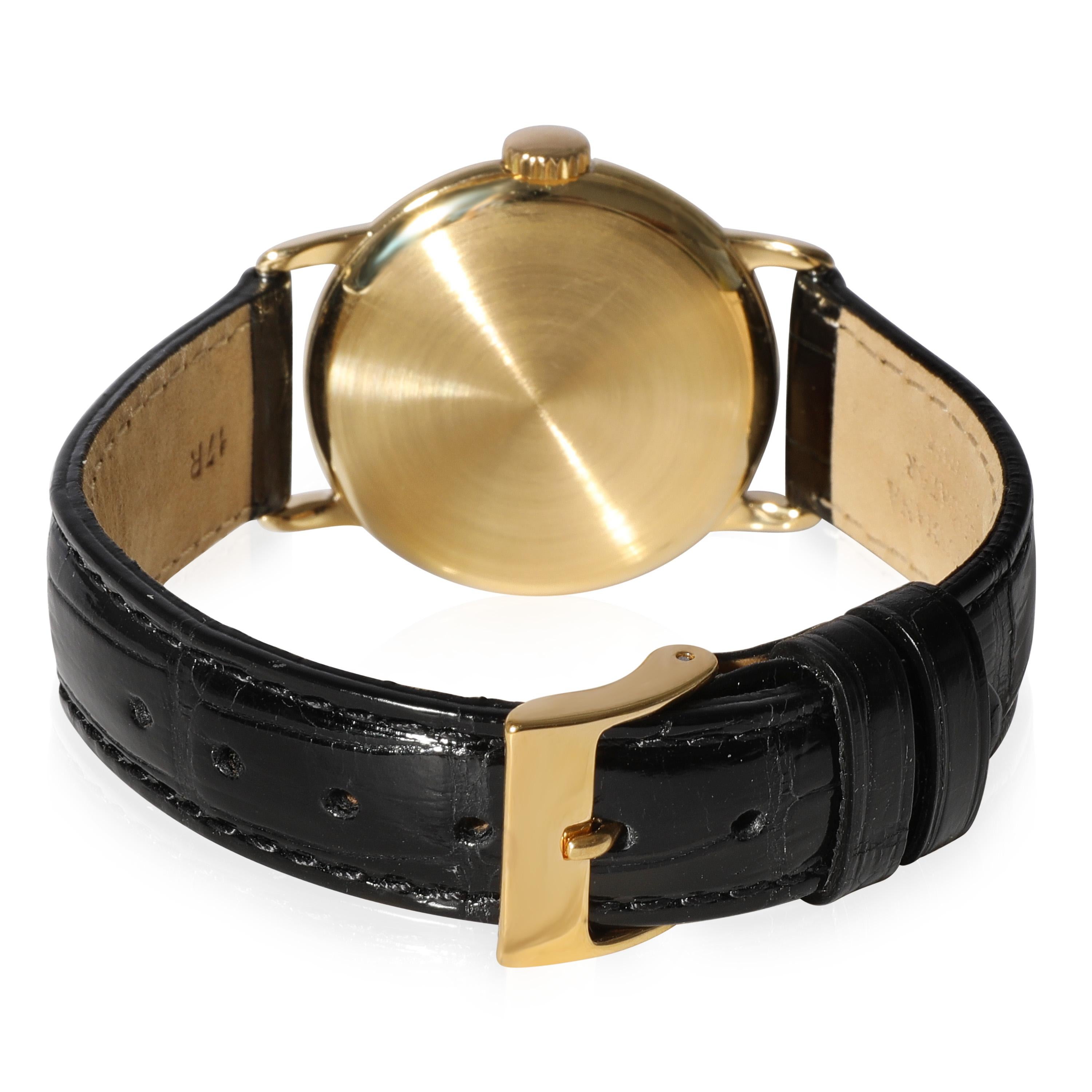 Patek Philippe Calatrava Calatrava Unisex Watch in Yellow Gold For Sale ...