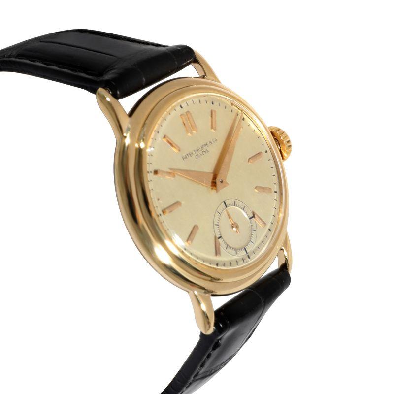 Patek Philippe Calatrava Calatrava Unisex Watch in Yellow Gold For Sale ...