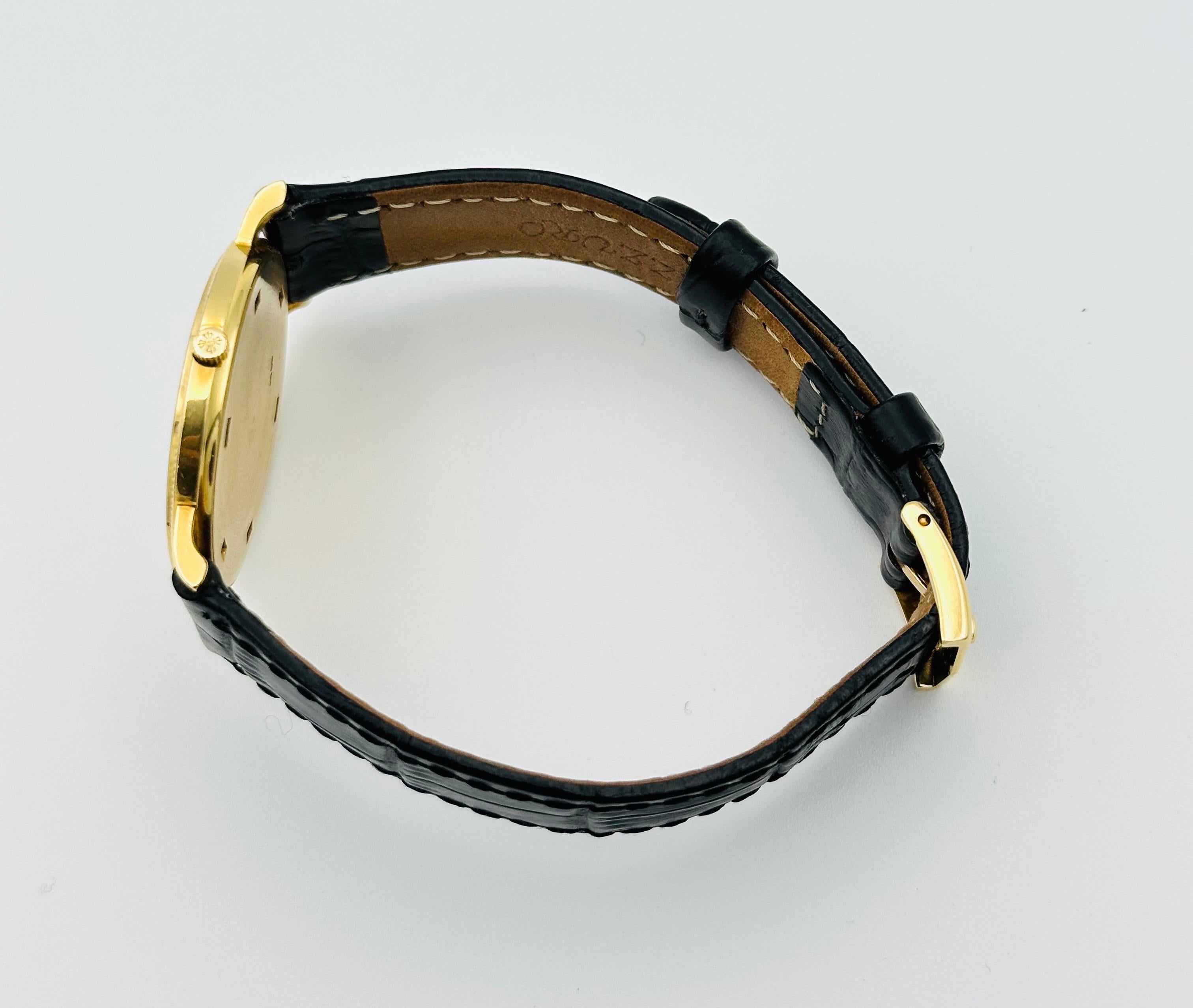 Patek Philippe Calatrava Gold Men's Watch - 3520 For Sale at 1stDibs