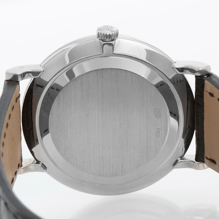 Patek Philippe Calatrava White gold Men's Watch 5022G For Sale at 1stDibs