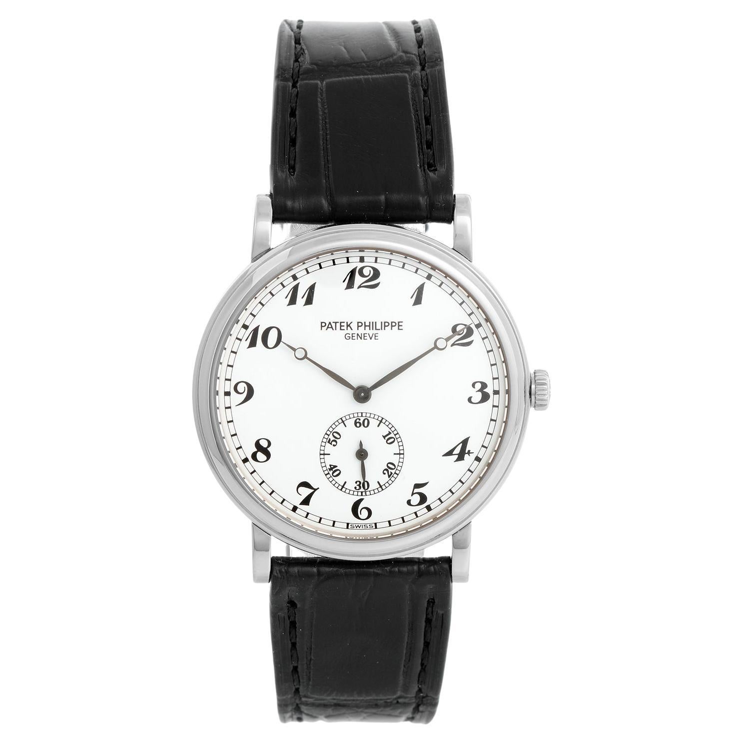 Patek Philippe Calatrava White gold Men's Watch 5022G at 1stDibs ...