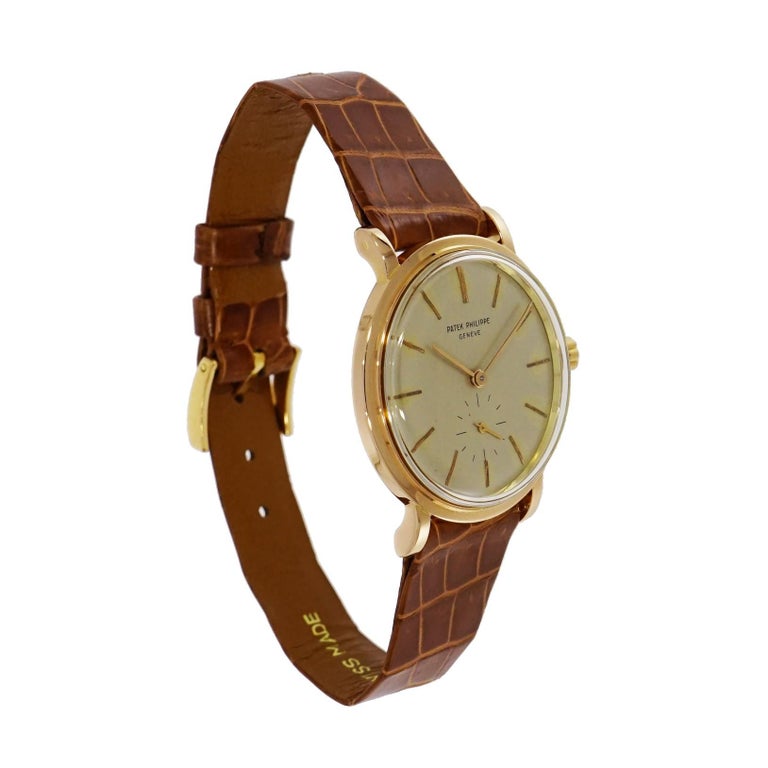 Patek Philippe Calatrava Reference 3429 in Pink Gold at 1stDibs | patek ...