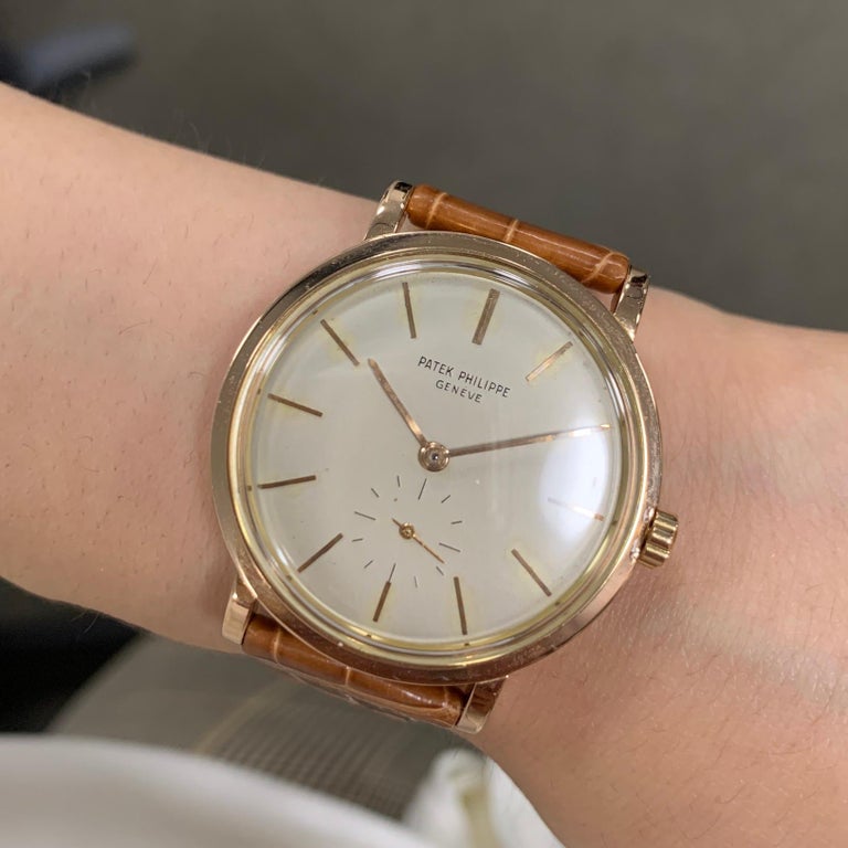 Patek Philippe Calatrava Reference 3429 in Pink Gold at 1stDibs | patek ...