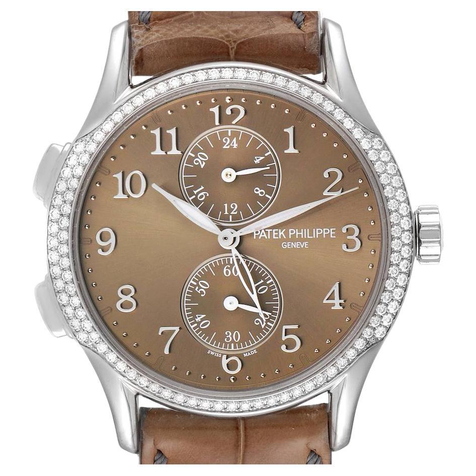 Patek Philippe Calatrava Pilot Travel Time 18K Rose Gold Automatic ...