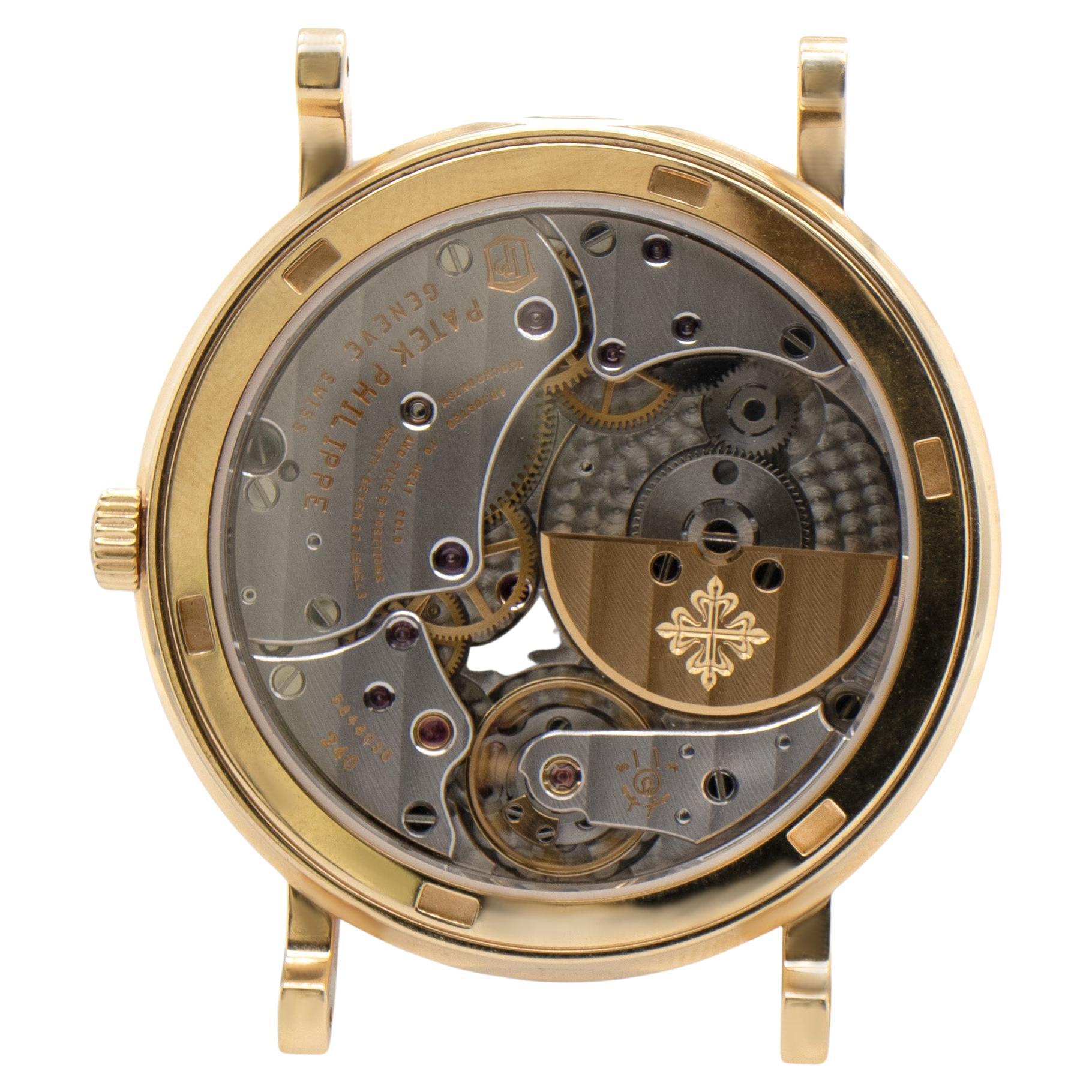 Patek Philippe Calatrava Watch 18K Yellow Gold 5120J For Sale at 1stDibs