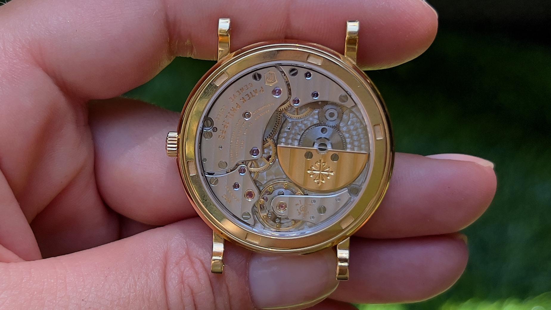 Patek Philippe Calatrava Watch 18K Yellow Gold 5120J For Sale at 1stDibs