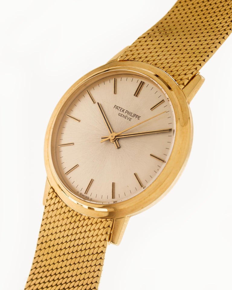 Patek Philippe Calatrava Watch Automatic Ref. 3569-2 in 18 Carat Yellow ...