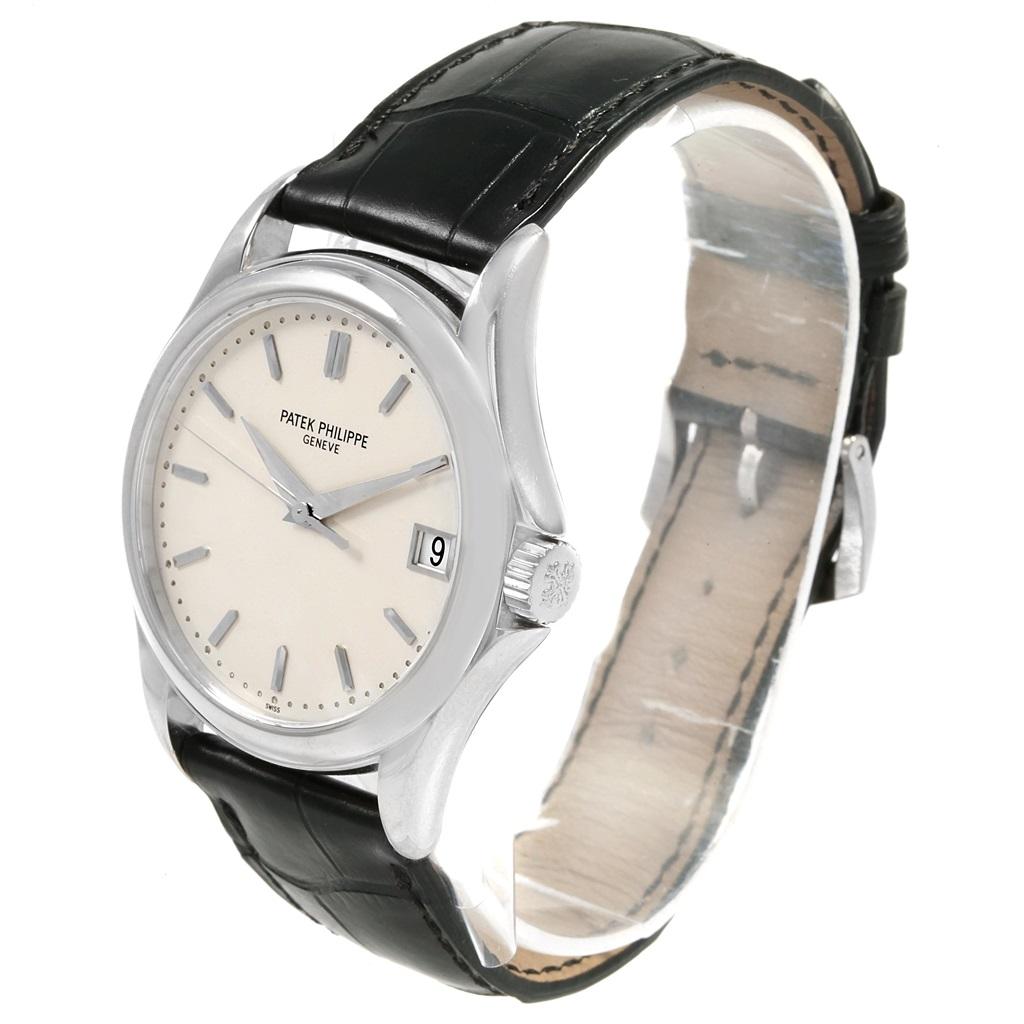 Patek Philippe Calatrava White Gold Automatic Men's Watch 5127G For ...