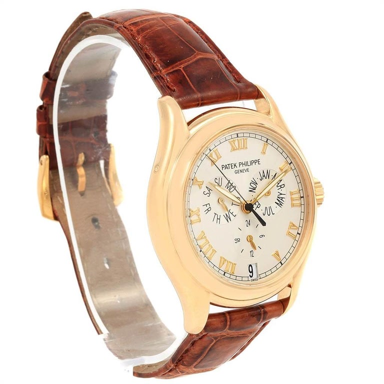 Patek Philippe Complicated Annual Calendar Yellow Gold Men’s Watch 5035 ...