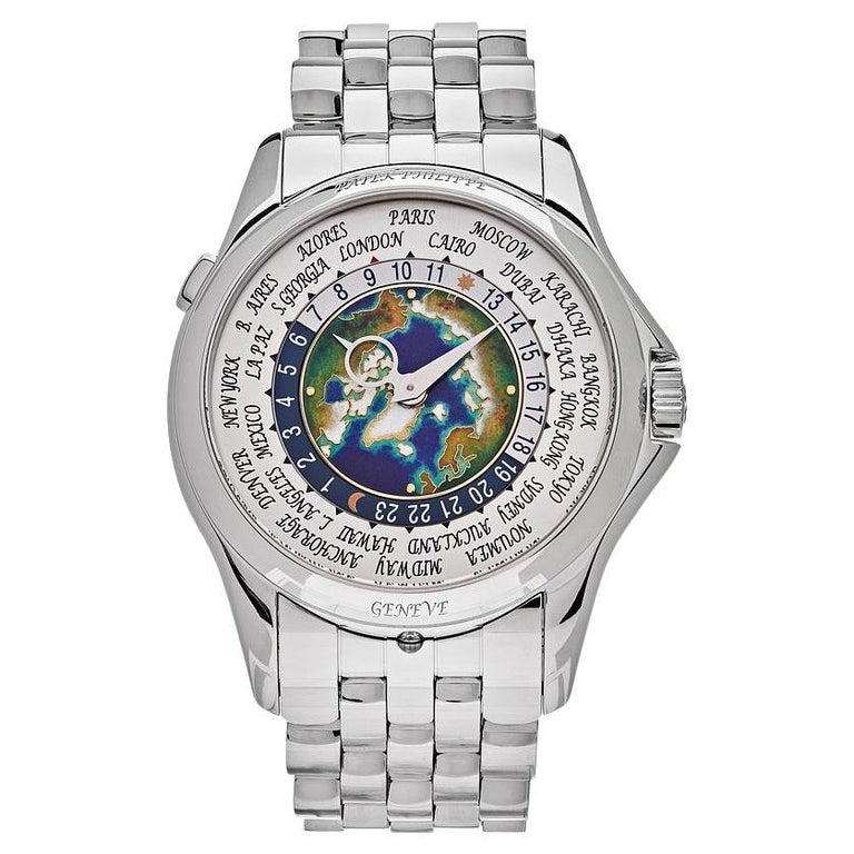 Patek Philippe Complications World Time Platinum 5131/1P-001 For Sale ...