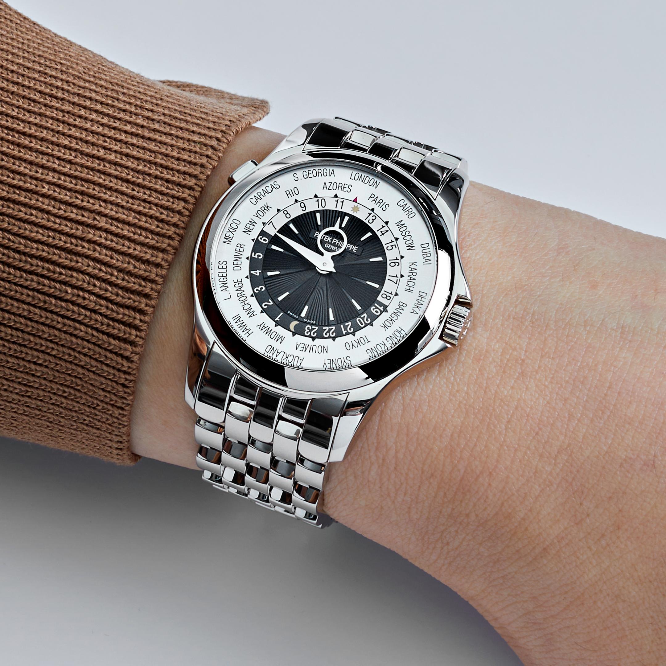 Patek Philippe Complications World Time White Gold 5130/1G-010 For Sale ...