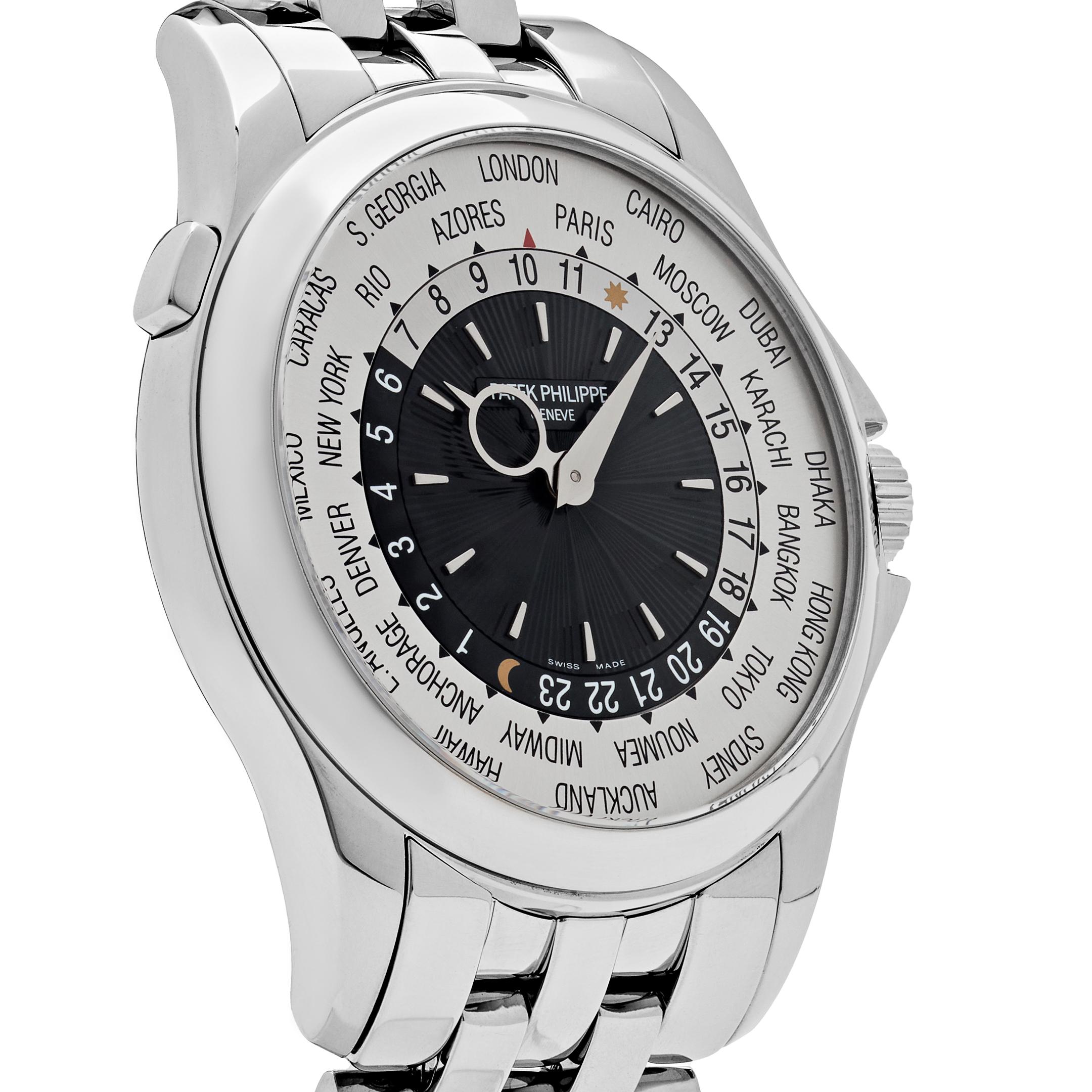 Patek Philippe Complications World Time White Gold 5130/1G-010 For Sale ...