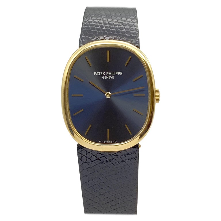 Patek Philippe Elipse Yellow Gold Gents Mechanical Wrist Watch at 1stDibs