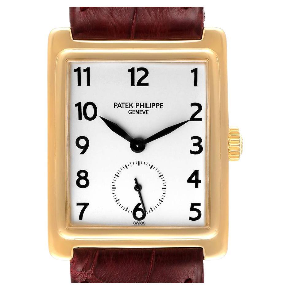 Patek Philippe 18 Karat Yellow Gold Art Deco Gondolo Watch, circa 1920s ...