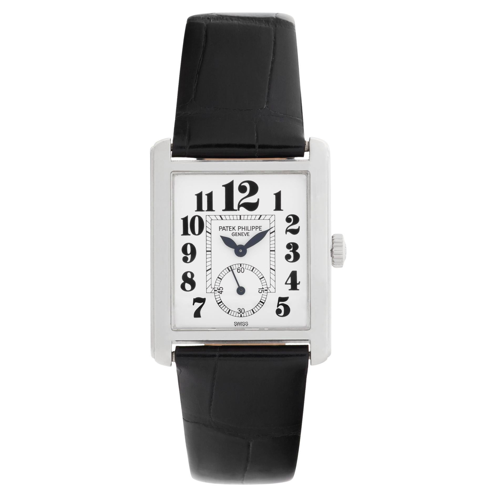 Patek Philippe Ladies white gold Diamond Gondolo Quartz Wristwatch Ref ...