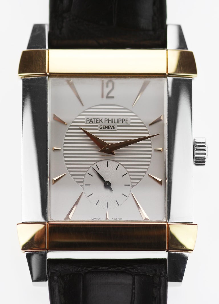 Patek Philippe Gondolo 5111PR-001 Platinum 18 Karat Gold Gents Box and ...