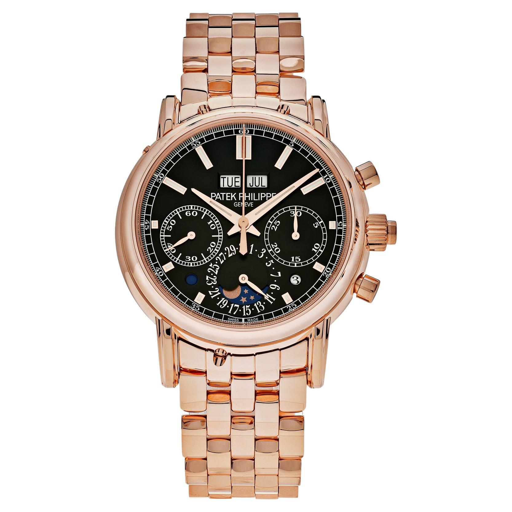 Patek Philippe Grand Complications Perpetual Chronograph Platinum 5270P ...