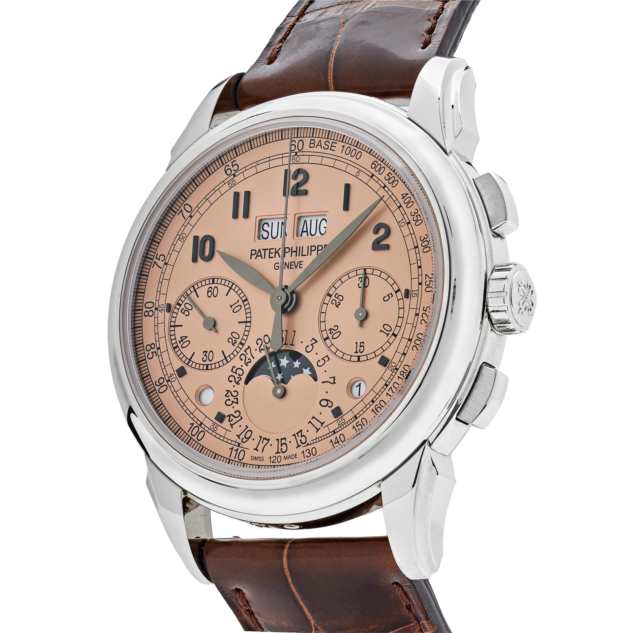 Patek Philippe Grand Complications Perpetual Chronograph Platinum 5270P ...