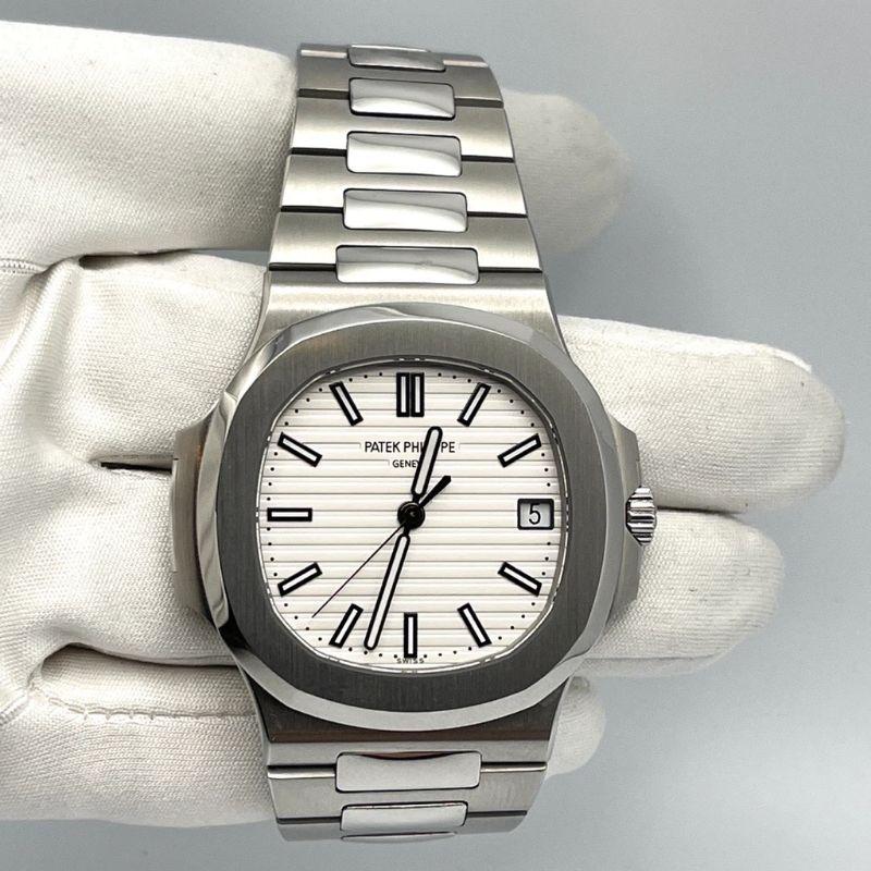 Patek Philippe Nautilus Stainless Steel White Dial 5711/1A-011, 2019 ...