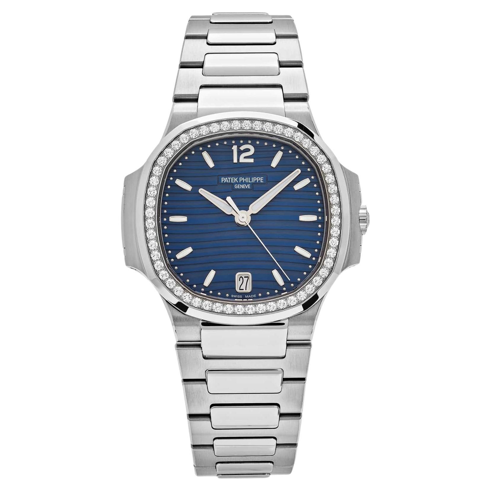 Patek Philippe Nautilus 7010/1R-013 'Ladies' Quartz Rose Gold Purple ...