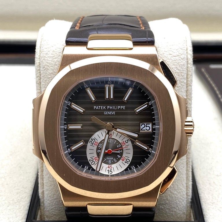 Patek Philippe Nautilus Chronograph Date 5980R-001 '2020' For Sale at ...