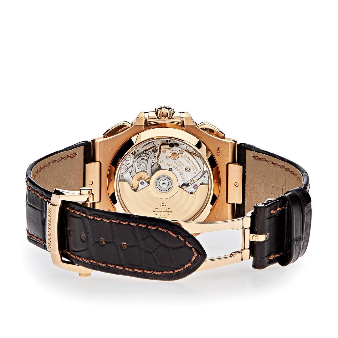 Patek Philippe Nautilus Chronograph Date Rose Gold 5980R-001 'NEW 2020 ...