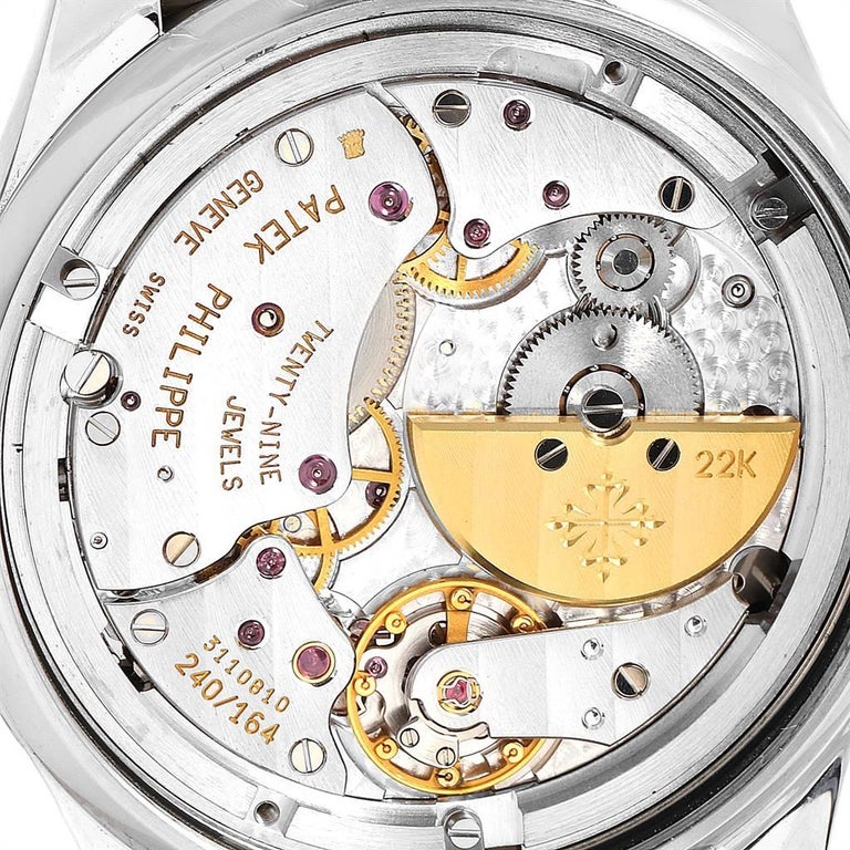 Patek Philippe Neptune Moonphase Power Reserve Steel Men's Watch 5085 ...