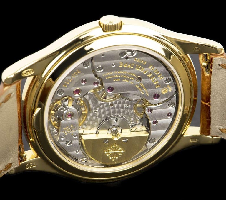 Patek Philippe Perpetual Calendar Yellow Gold Silver Dial 5140J ...