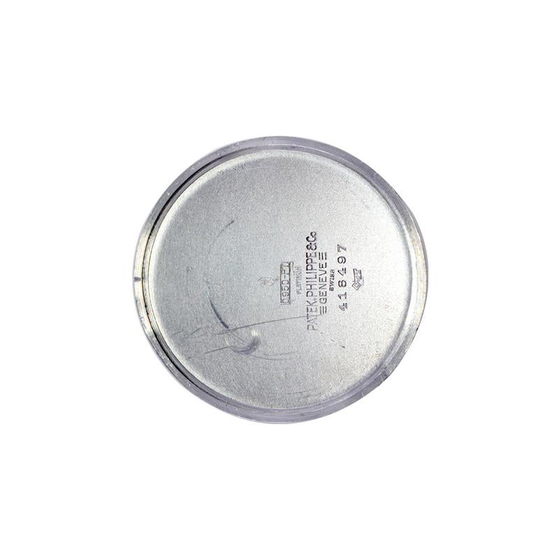 Patek Philippe Platinum Pocket Watch with Original Patinated Dial from ...