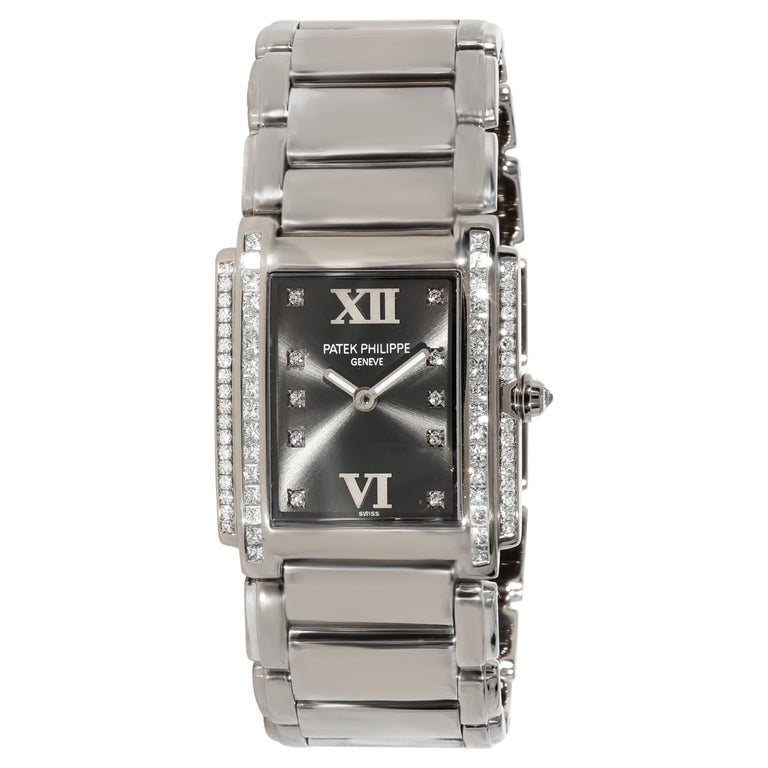 Patek Philippe Twenty-4 4910/20G Women's Watch in 18 Karat White Gold ...