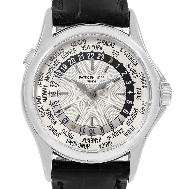Patek Philippe World Time Automatic White Gold Men's Watch 5110 For ...
